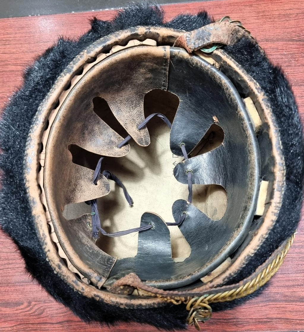 Irish Fusiliers Bearskin Busby Helmet. – John Burridge Military Antiques