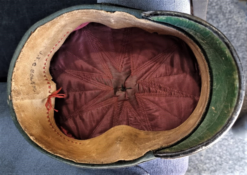 A Rare 1855 – 1880 17th foot Leicestershire Regiment Forage cap. – John ...