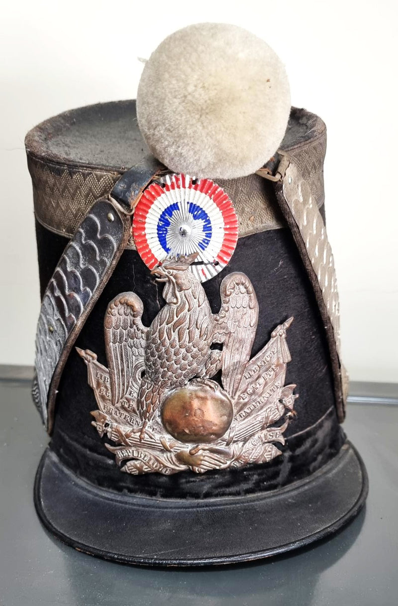 A French Shako of the Infantry of the Guarde National Circa 1840-50 ...